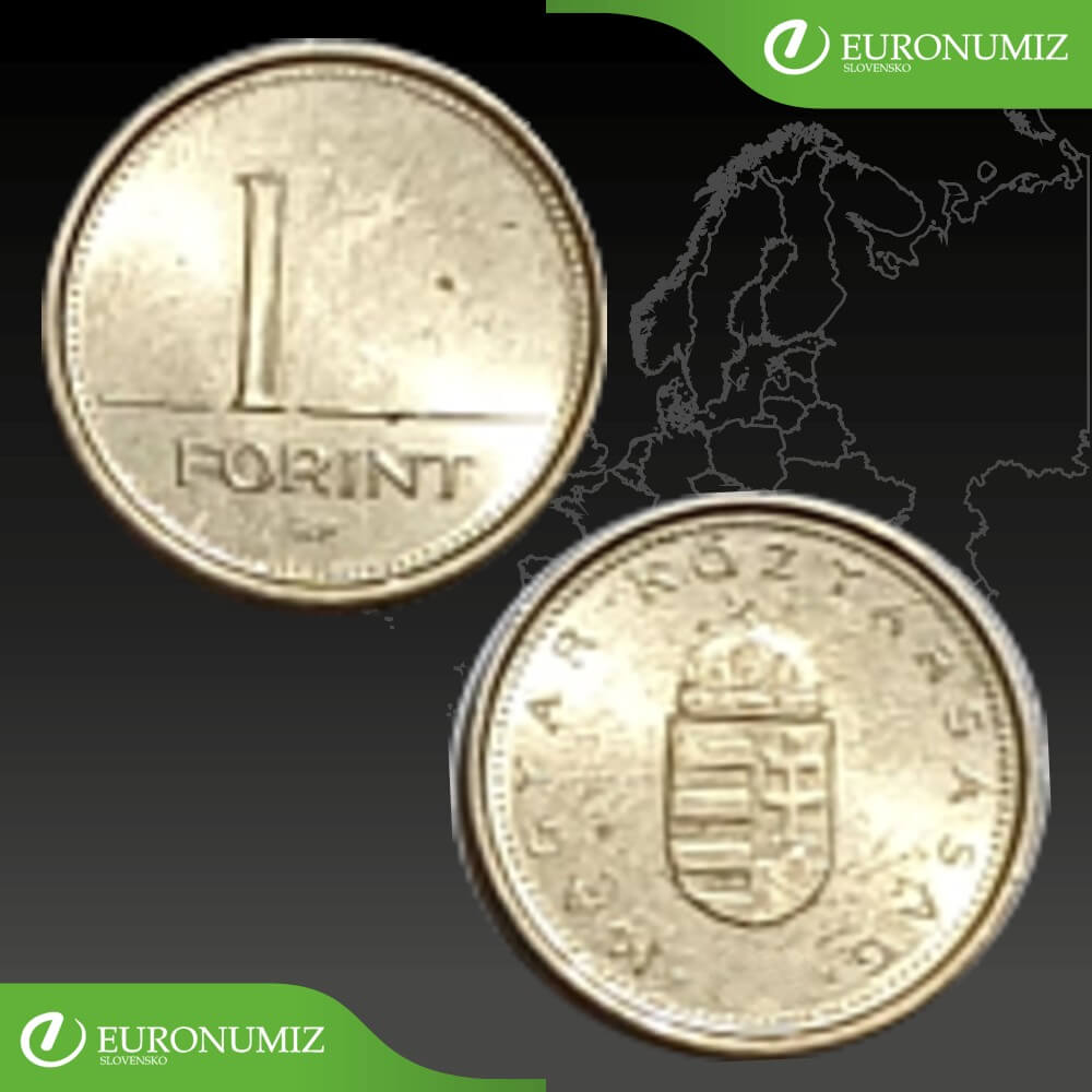 1 FORINT MADARSKO - VYBERTE SI ROK Z POPISU - euronumizmince.sk