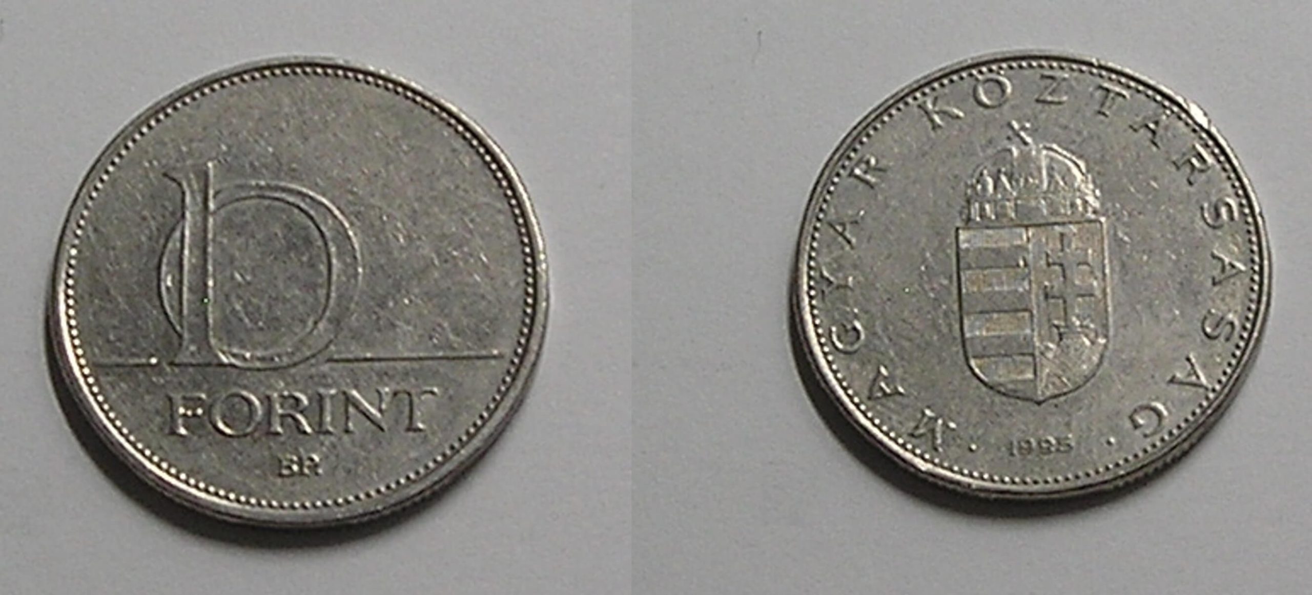 10 FORINT MADARSKO - VYBERTE SI ROK Z POPISU - euronumizmince.sk