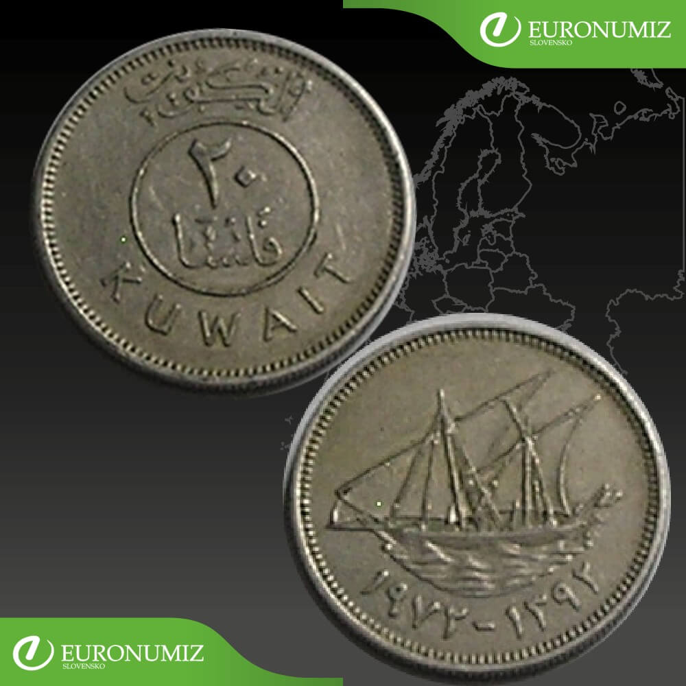 20 FILS 1972 KUWAIT - euronumizmince.sk